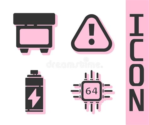 set exclamation mark in triangle resistor electricity electrical