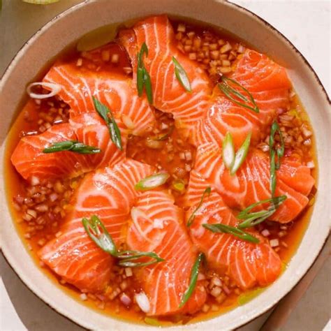 Salmon Crudo With Citrus Soy Dressing Legally Healthy Blonde