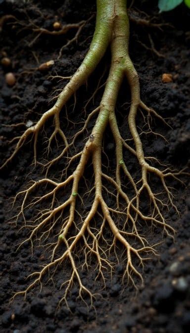 Free Underground Root Network Image Roots Underground Botanical