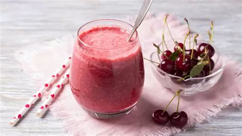 Heart Healthy Cherry Smoothie Recipe