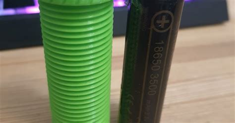 18650 Battery Case By Ciamciam W Download Free Stl Model