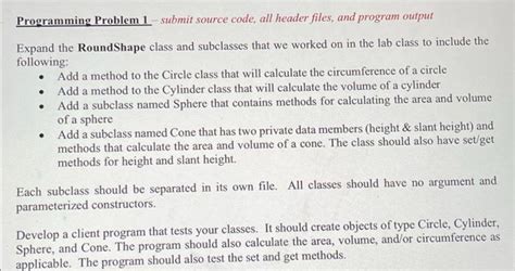 Solved Programming Problem 1 Submit Source Code All