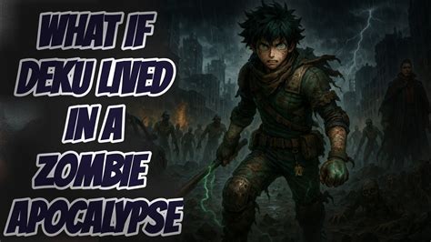 What If Deku Lived In A Zombie Apocalypse Youtube