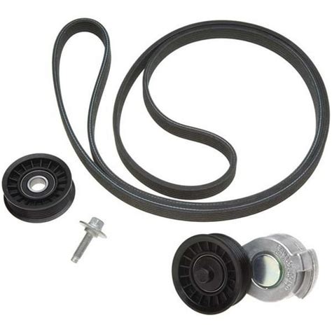 Acdelco Professional 38379k Double Sided Serpentine Belt Kit With