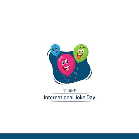 Premium Vector Vector Illustration Of International Joke Day