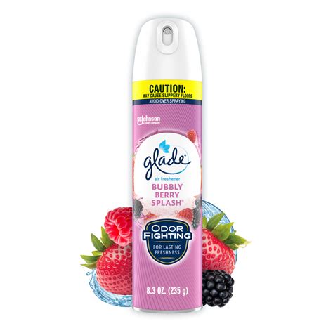 Glade Air Freshener Spray Stocking Stuffers Bubbly Berry Splash Scent Fragrance Infused With