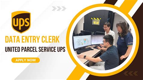 Data Entry Clerk Permanent Part Time Job In United Parcel Service Ups