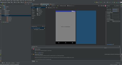 Android Studio Render Fail Missing Styles Failed To Insantiate One Or More Classes