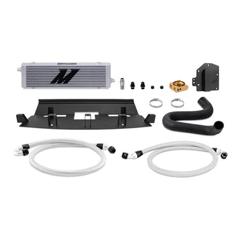 Mishimoto 18 Ford Mustang Gt Rhd Oil Cooler Kit Silver Thermostatic