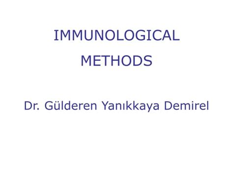 Ppt Immunological Diagnosis Powerpoint Presentation Free Download