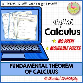 Fundamental Theorem Of Calculus Activity For Google Slides Distance Learning