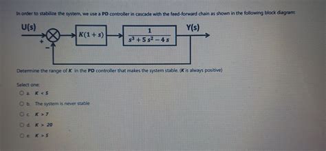 solved c k 7three closed loop poles of a system are in the