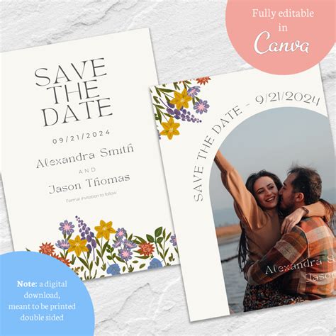 Save The Date Templates Archives Template Friend