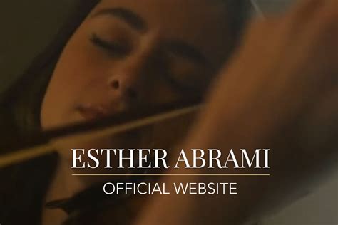 Esther Abrami Violinist Educator And Influencer Plays Larsen Aurora