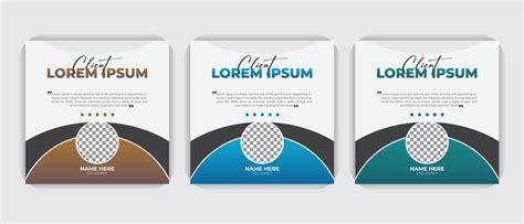 Corporate Model Minimal Client Testimonial Or Customer Review Design Template 49586165 Vector