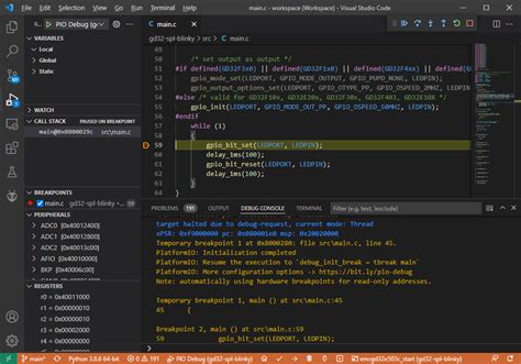 Debugging Does Not Start Issue Platformio Platformio Vscode Ide GitHub