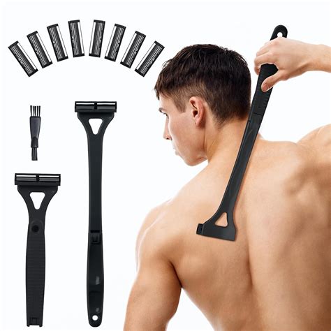 Etbyto Back Shavers For Men With Foldable Long Ergonomic