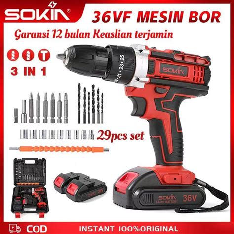 Jual Bisa Cod Mesin Bor Baterai Vf Baterai Bor Mm Bor Baterai Bor Baterai Murah