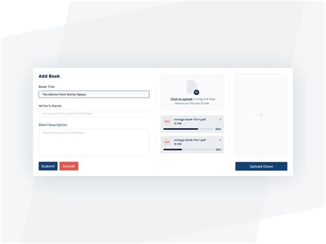 Addinput Book Modal With Minimal Design By Arya P On Dribbble