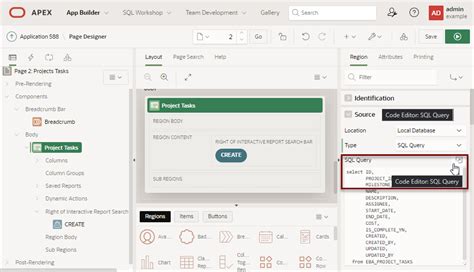 Page Designer Code Editor