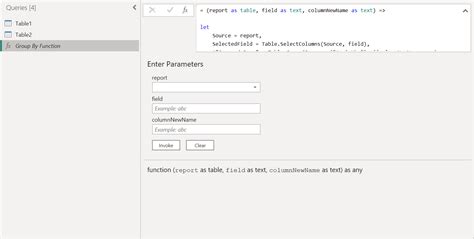 Excel Group By Custom Function In M Powerquery Stack Overflow