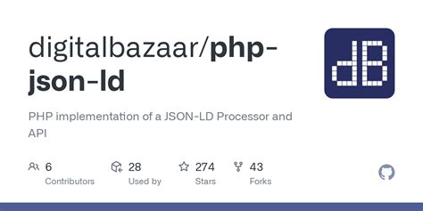 Github Digitalbazaar Php Json Ld Php Implementation Of A Json Ld Processor And Api