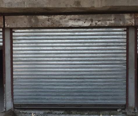 Silver Iron Rolling Shutter At ₹ 170 Sq Ft Iron Rolling Shutter In