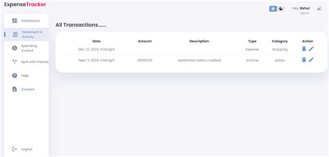 GitHub Rahul Expense Tracker App The Expense Tracker Web App Is A Django Based