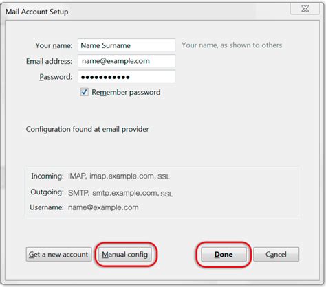 How To Set Up Email In Thunderbird Xneelo Help Centre