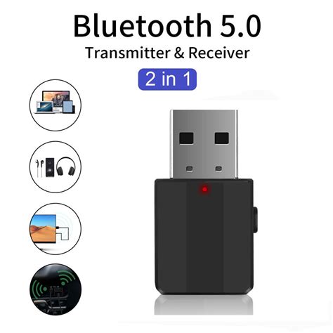 2 In 1 Usb 35mm Bluetooth 50 Adapter Ontvanger D Vicedeal