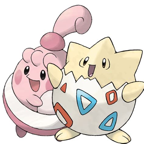 Happiny And Togepi Pokemon By Ebotizer On Deviantart