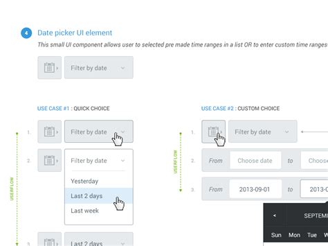 Discover 17 Date And Time Ui And Calendar Widget Ideas Ui Patterns
