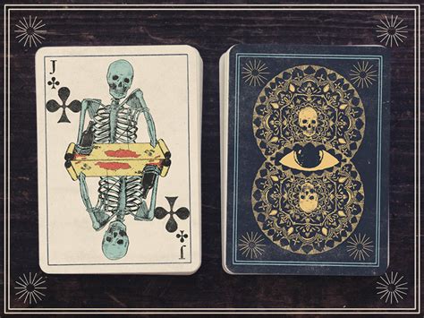 Skeleton Playing Cards