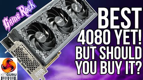 Palit RTX 4080 GameRock OC Review - YouTube