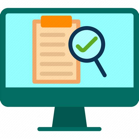Document Evaluate Result Review Verification Icon Download On Iconfinder