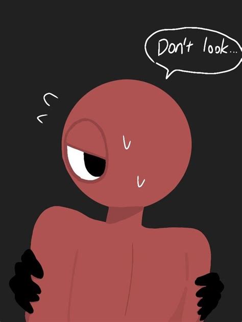 An Alien With A Thought Bubble Saying Dont Look