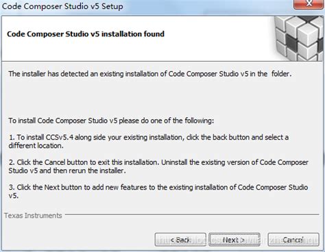 Ccs54、mcsdk的安装及官方k1stkv1 Demo的使用（一）ccs Could Not Find A Valid