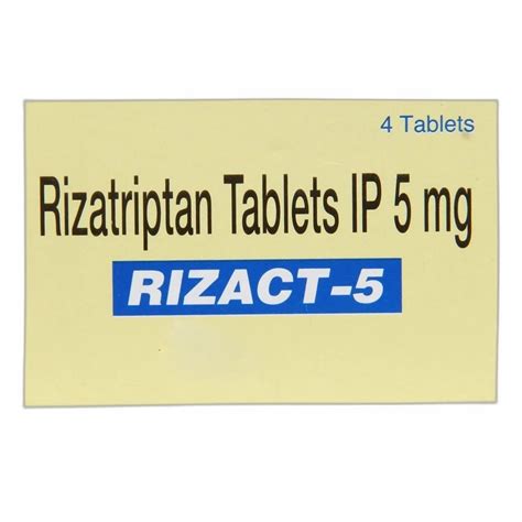Rizatriptan Tablets 5mg At ₹ 67stripe Pharmaceutical Tablet In