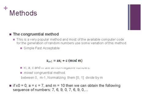 Generating Random Numbers The Generation Of Pseudorandom Numbers