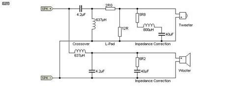 Building A Schematic For A Passive Subwoofer Crossover