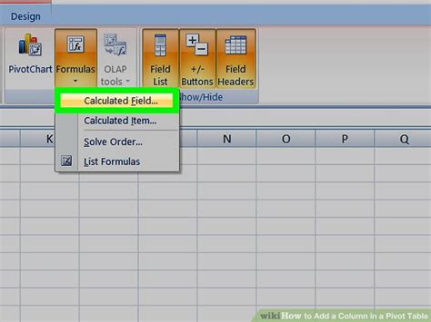 How To Add A Column In A Pivot Table 14 Steps With Pictures