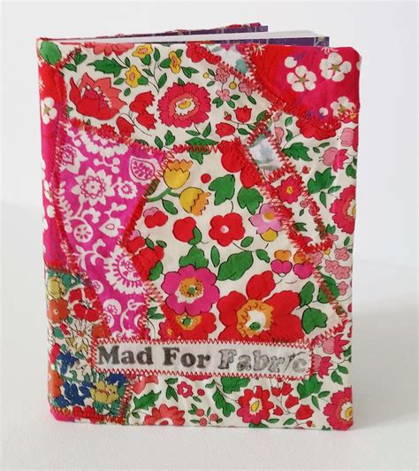 DIY Fabric Covered Mini Notebook Tutorial