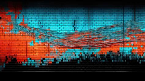 Street Data Line Art Stock Illustration Illustration Of Abstract