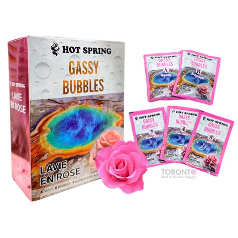 Tippi Hot Spring Gassy Bubbles Spa Pedicure Lavie En Rose Toronto