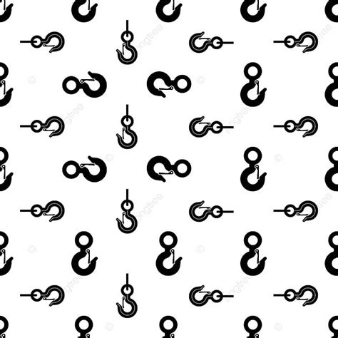 크레인 후크 아이콘 원활한 패턴 배경 산업 픽토그램 호이스트 배경 일러스트 및 사진 무료 다운로드 Pngtree