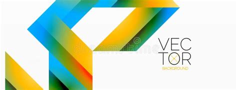 Geometric Shapes Concept For Creative Technology Digital Art Social Communication And Modern