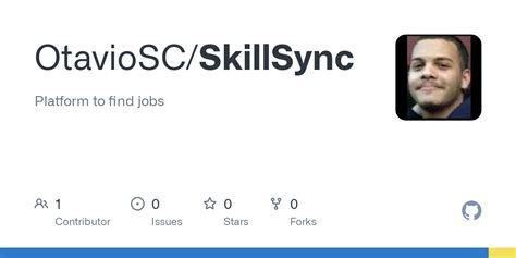Github Otavioscskillsync Platform To Find Jobs
