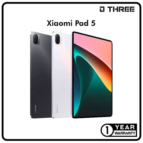 Xiaomi Pad 5 WiFi Version 6GB 128GB 6GB 256GB Tablet Original New Set Shopee Malaysia