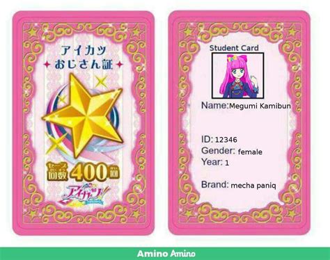 Megumi Oc Wiki Aikatsu Amino