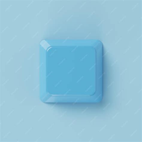 premium photo blue color keyboard input button on background abstract object and technology